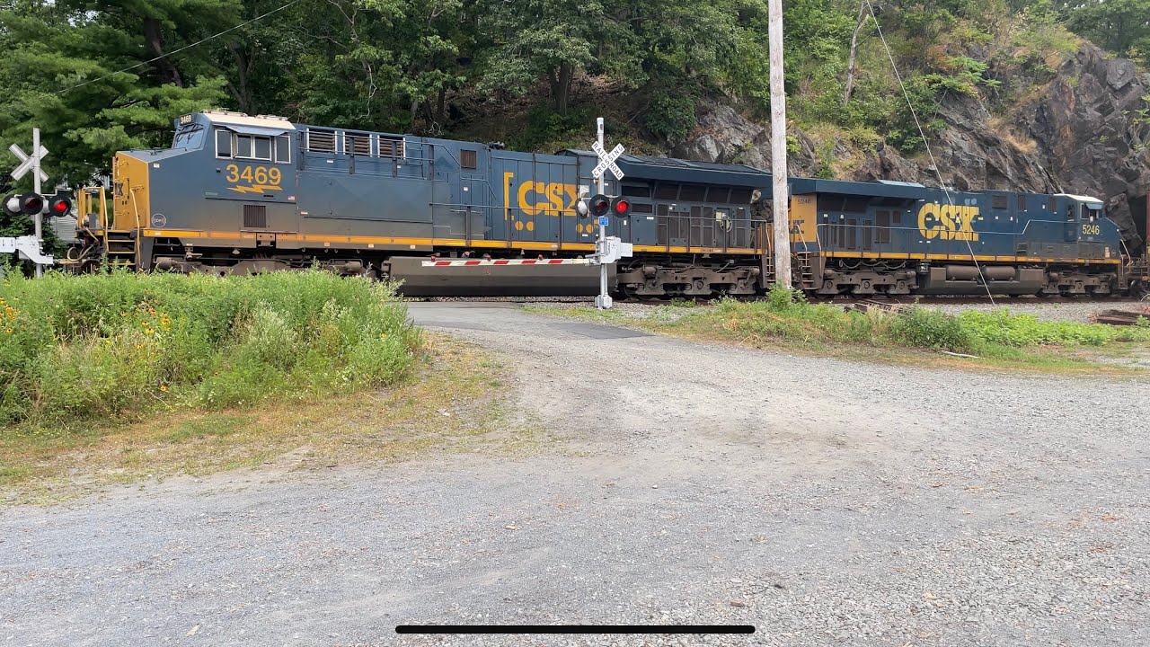 CSX River Line 4K HD: CSX I168 - YouTube