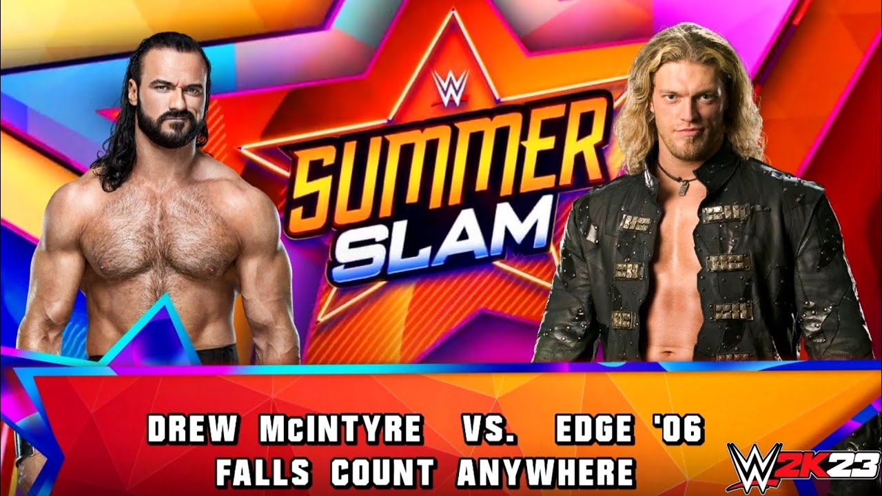Full Match - Drew McIntyre vs. Edge'06: SummerSlam|WWE 2K23 - YouTube