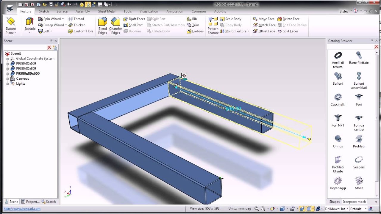 IronCAD Mechanical - Steels - YouTube