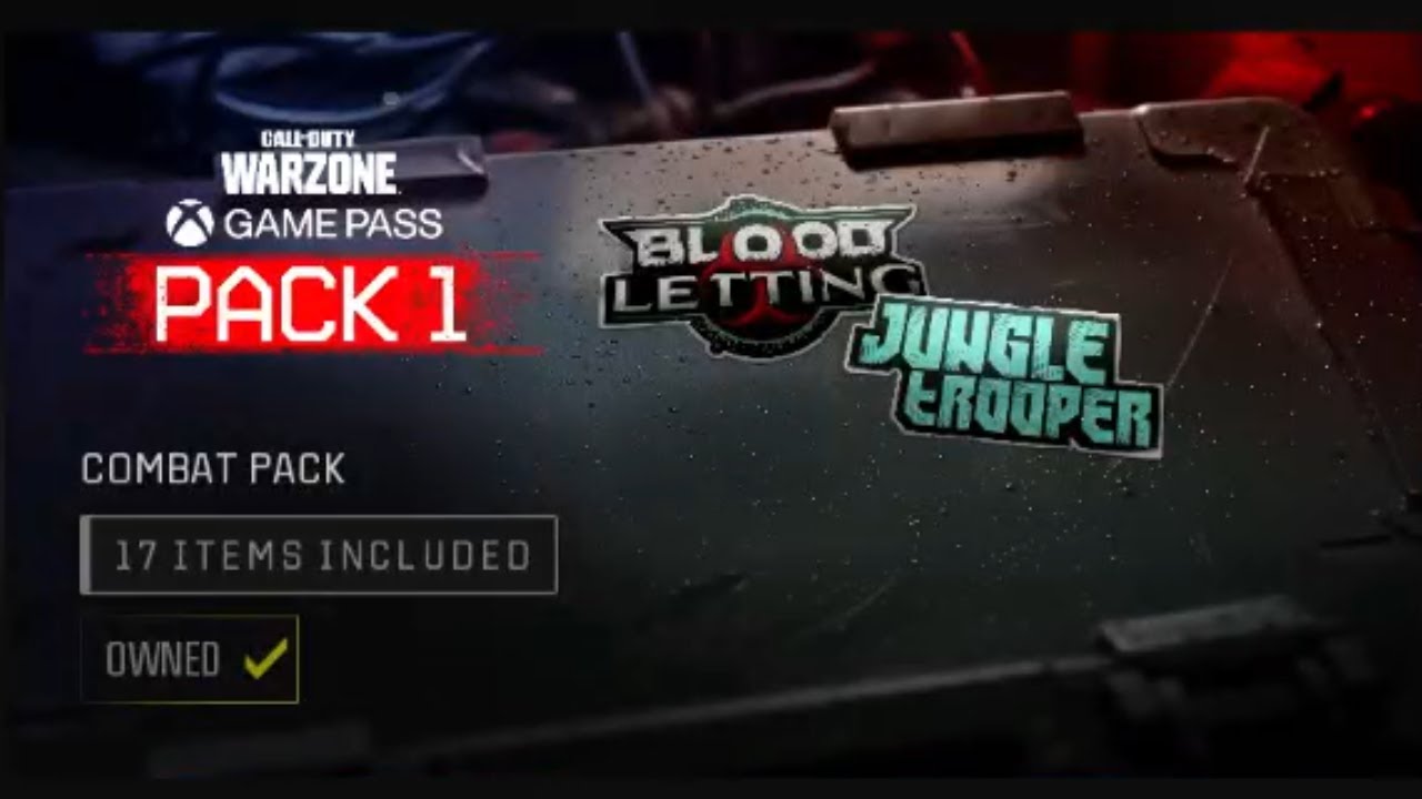 Xbox Game Pass Combat Pack 1 Operator Bundle - YouTube