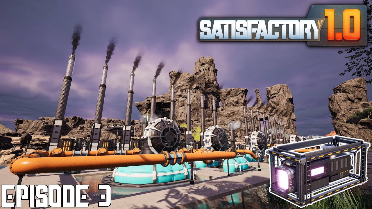 COAL POWER and DIMENSIONAL DEPOT! | Satisfactory 1.0 - E.3 - YouTube