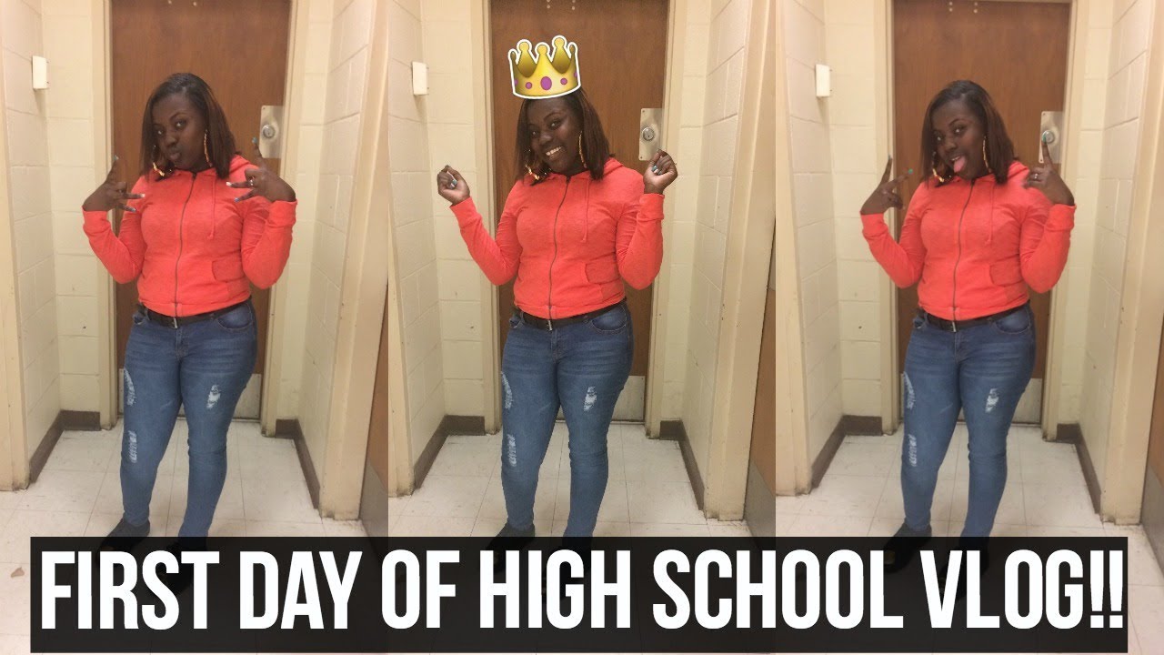 First Day Of High School Vlog 2017! - YouTube