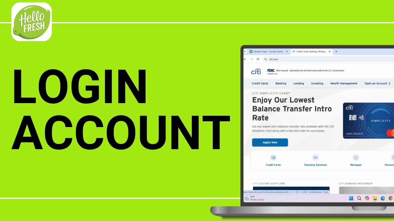 How to Login to Your HelloFresh Account - YouTube