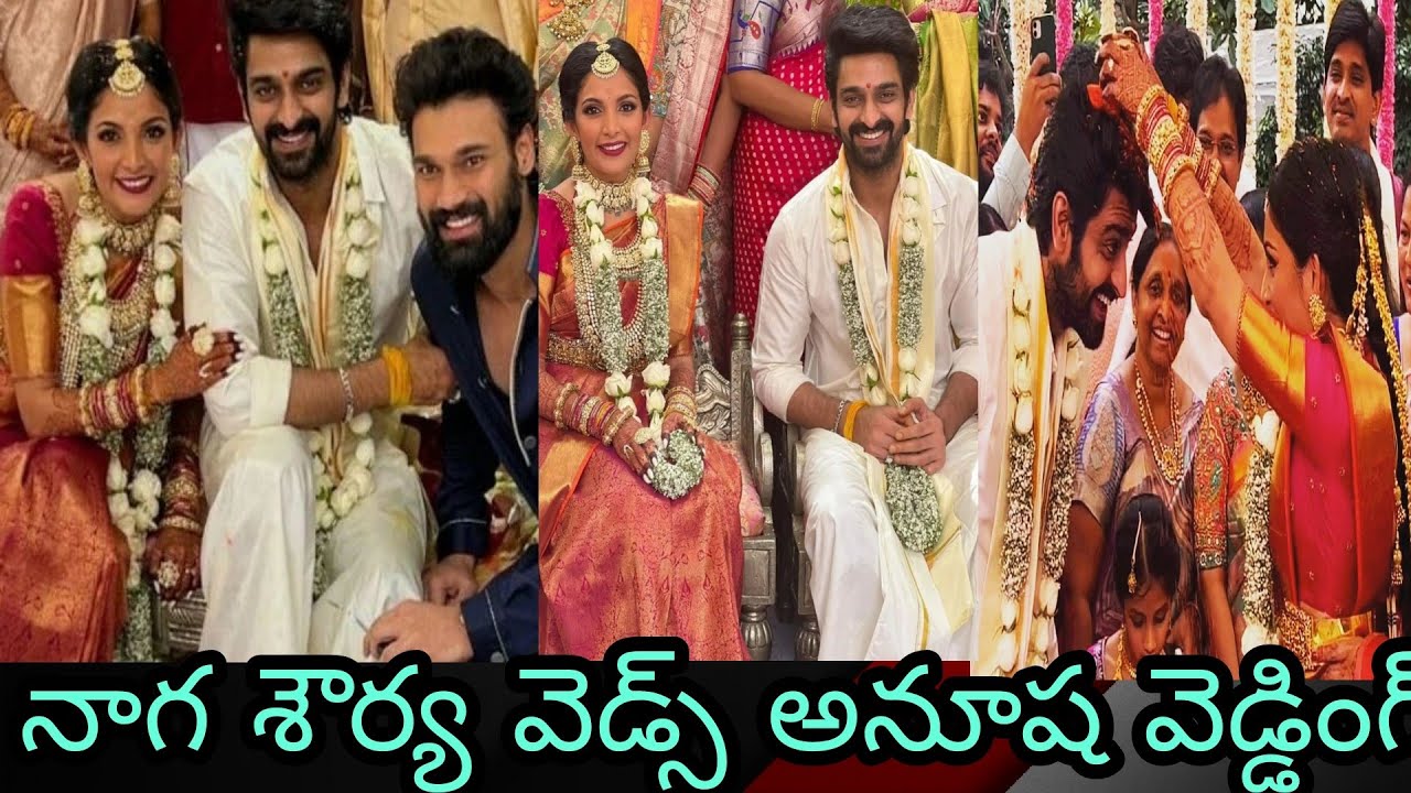 NAga Shourya Weds Anusha wedding images/ Pelli photos - YouTube