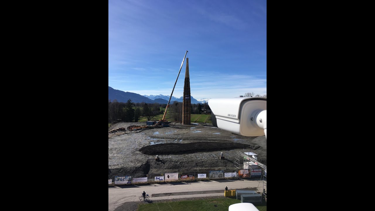Livestream Weltrekordfunken/Worldrecord tallest bonfire Lustenau ...