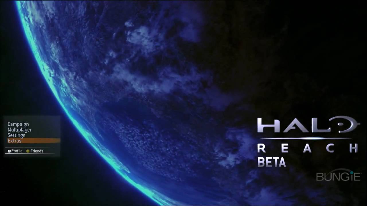 Halo Reach Beta Main Menu Screen HD - YouTube