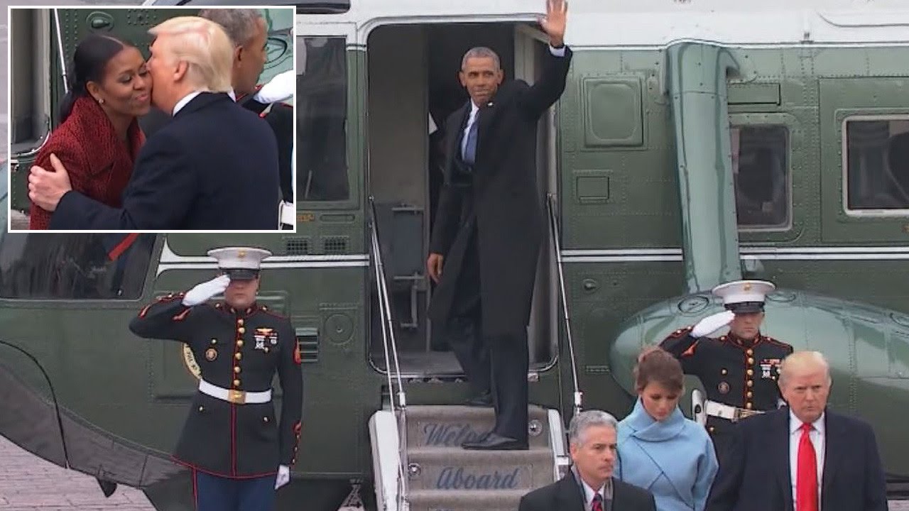 A Look At President Obama's Last Day As Commander-In-Chief - YouTube