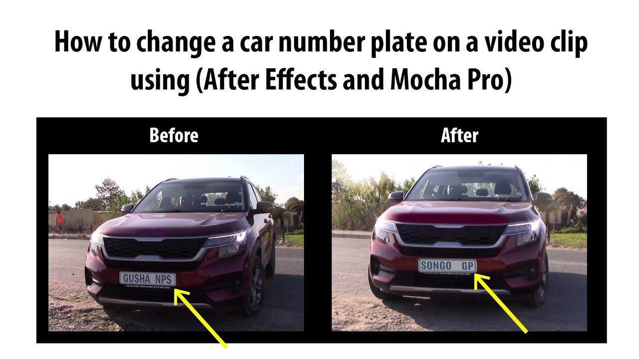 TUTORIAL How To Change Car Number Plate In A Video Clip Using After tutorial-how-to-change-car-number-plate-in-a-video-clip-using-after
