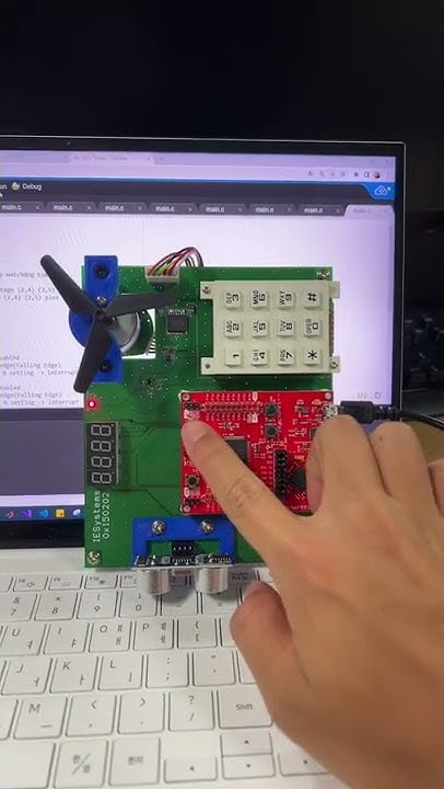 MSP430 - PWM motor controll (with switch and interrupt) - YouTube
