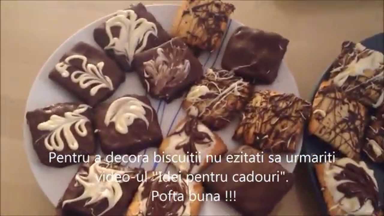 Cookies Recipe / Reteta BISCUITI DE CASA - YouTube