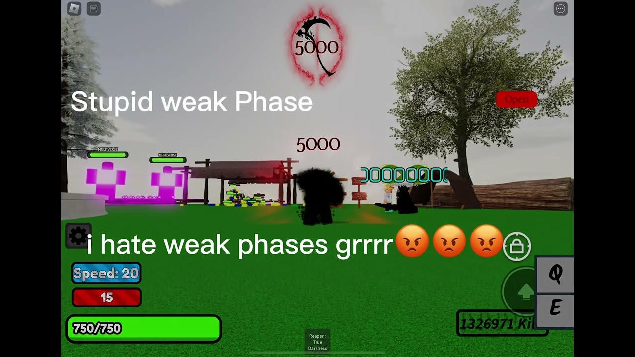 Reaper : True darkness showcase imo (KillStreak Swords Fighting) - YouTube