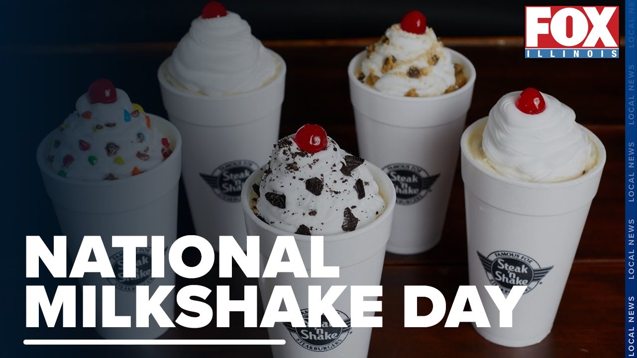 Celebrating National Milkshake Day with Steak 'N Shake - YouTube