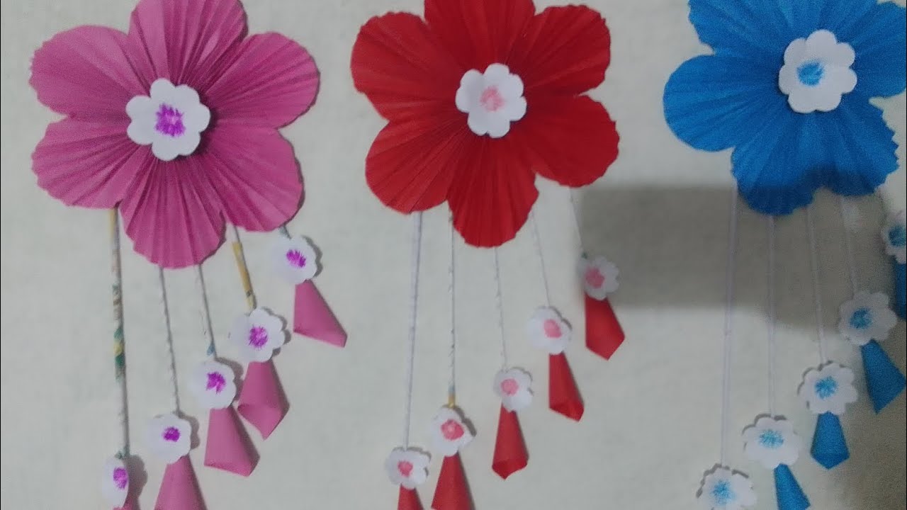 Wow 😯 sheet paper hand work house decoration# YouTube my first blog ...