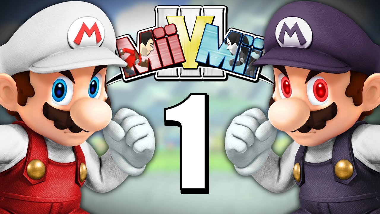 Mii V Mii 3 | Fight 1: Mario v Mario (Super Smash Bros. Fighting Series ...