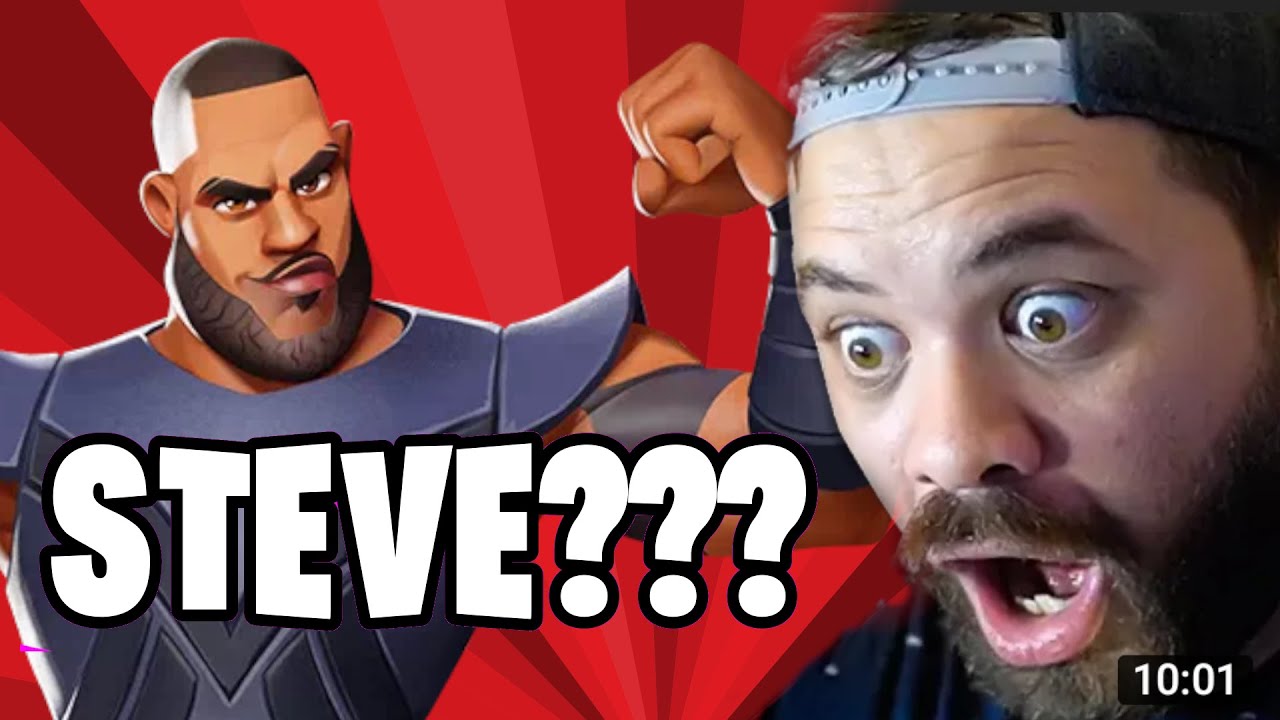 NEW LEBRON IS STEVE??? Multiversus Montage - YouTube