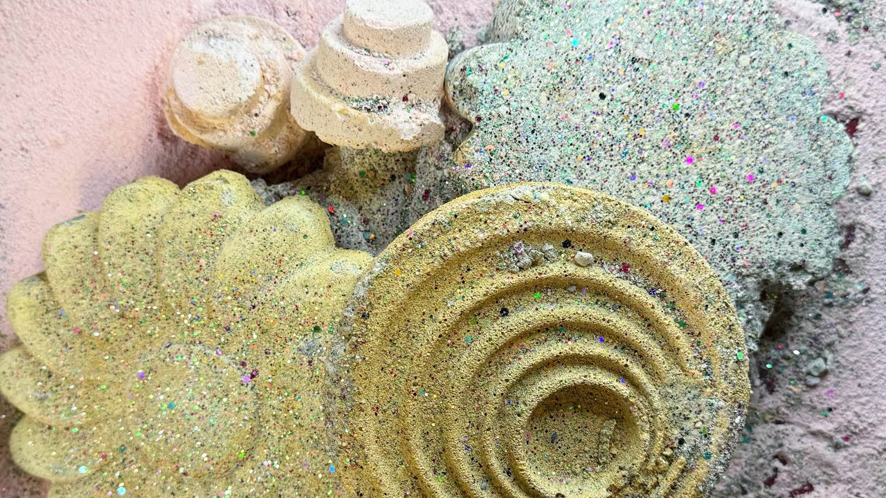 Glitter Gym Chalk Reforms ASMR • Oddly Satisfying • Sleep Aid - YouTube