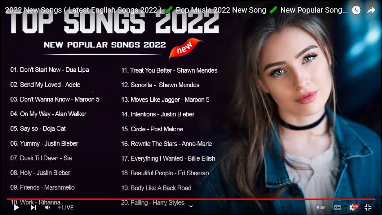 2022 New Songs ( Latest English Songs 2022 ) - YouTube