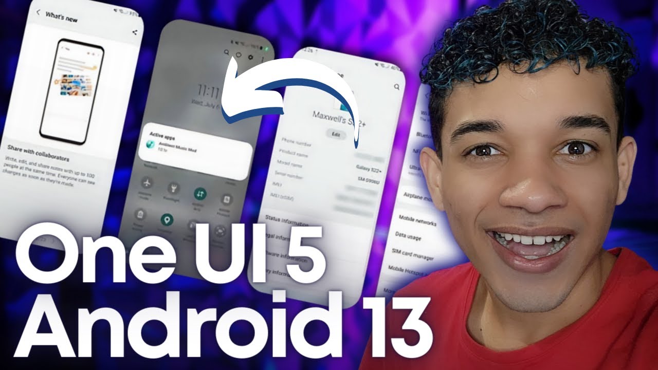 ONE UI 5 e ANDROID 13 | Seu SAMSUNG vai RECEBER? LISTA e NOVIDADES da ...