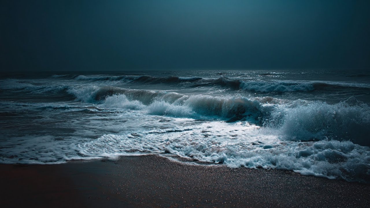 Ocean Waves Crashing At Night - Natural Ways To Help You Sleep Well And ...