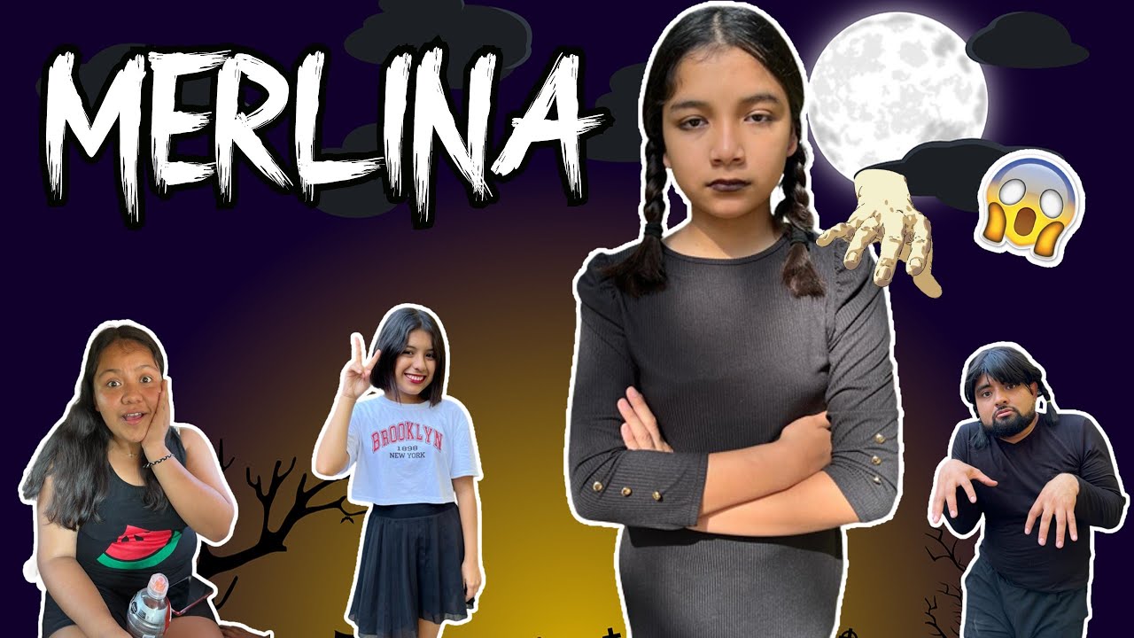 Maria belem se convierte en Merlina - YouTube