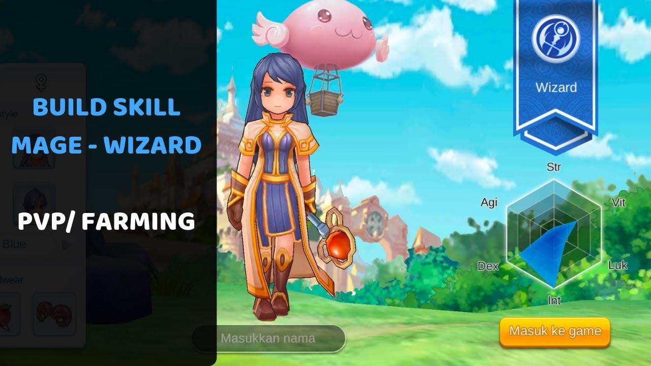 BUILD SKILL MAGE - WIZARD, SOLO PLAYER PUSH | RAGNAROK M : ETERNAL LOVE ...