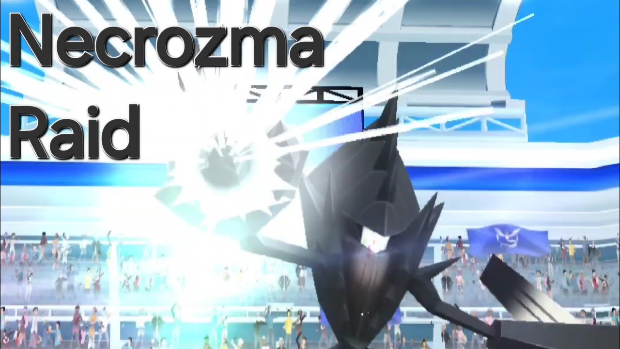 Necrozma Raid in Pokemon Go - YouTube