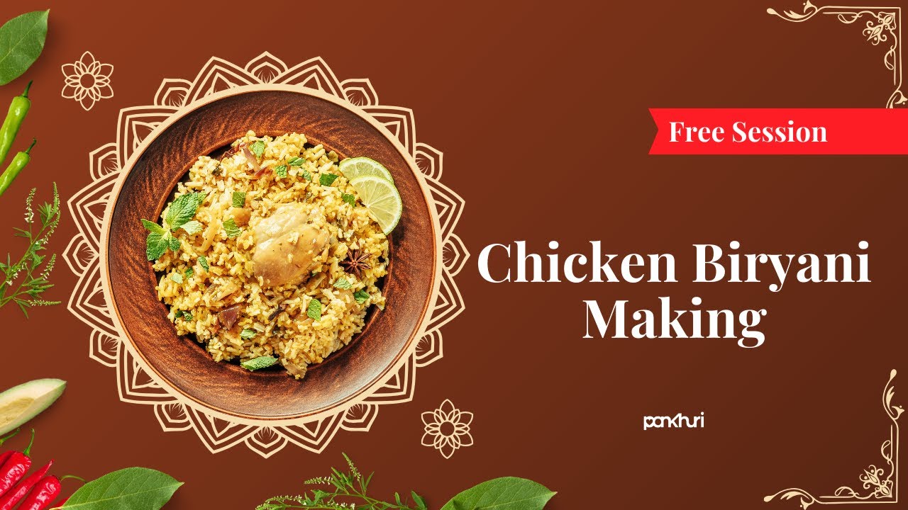 Chicken Biryani Making | Cooking | Live Session | Ask Pankhuri - YouTube