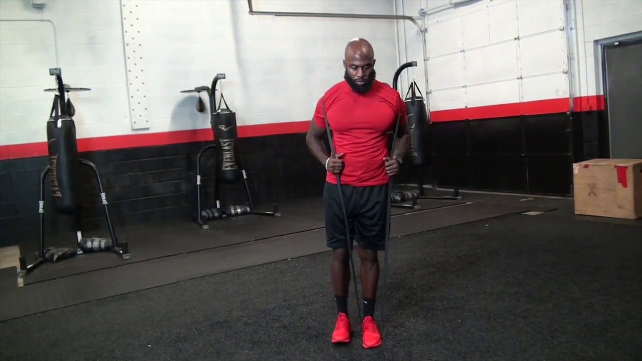 Resistance band single leg RDL - YouTube