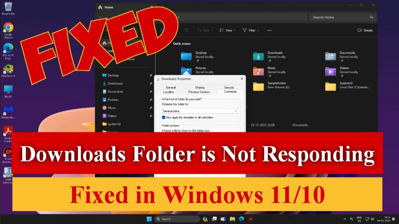 Downloads Folder is Not Responding in Windows 11/10 [100% Fixed] # ...