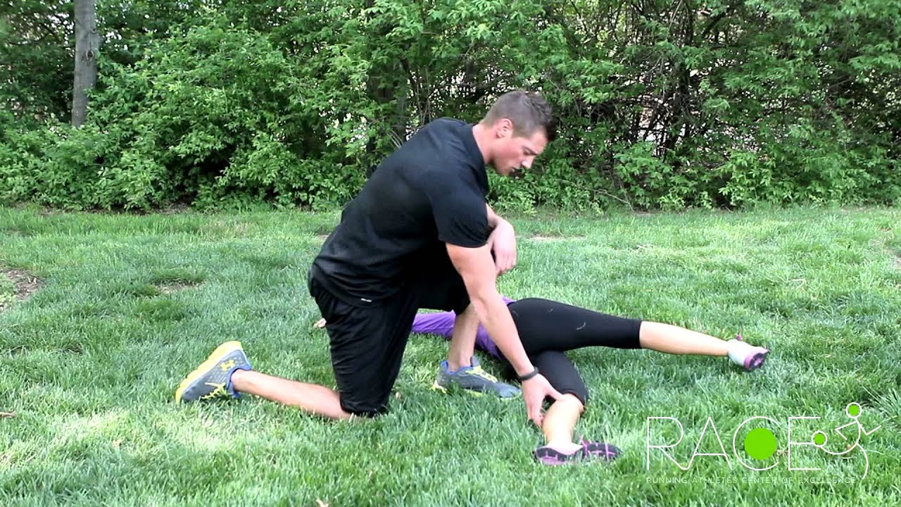 Iron Cross stretch - YouTube