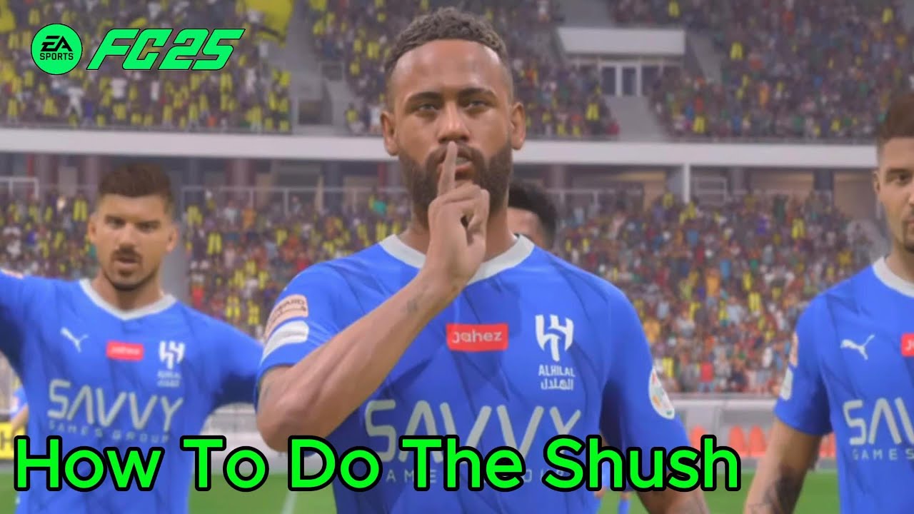 FC 25 - Neymar Shush Celebration #fc25 - YouTube