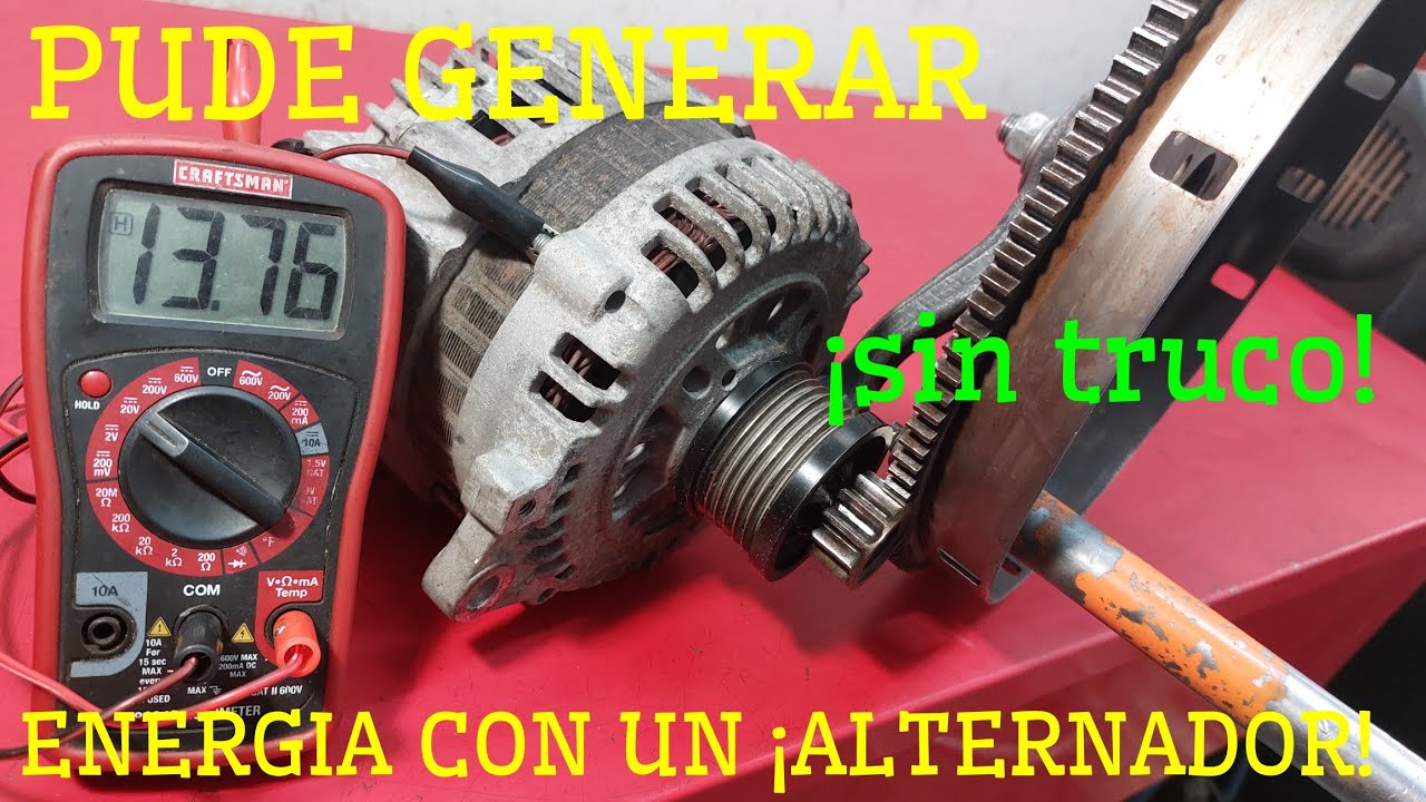 GENERADOR DE 12 VOLTIOS ¡CASERO! - YouTube