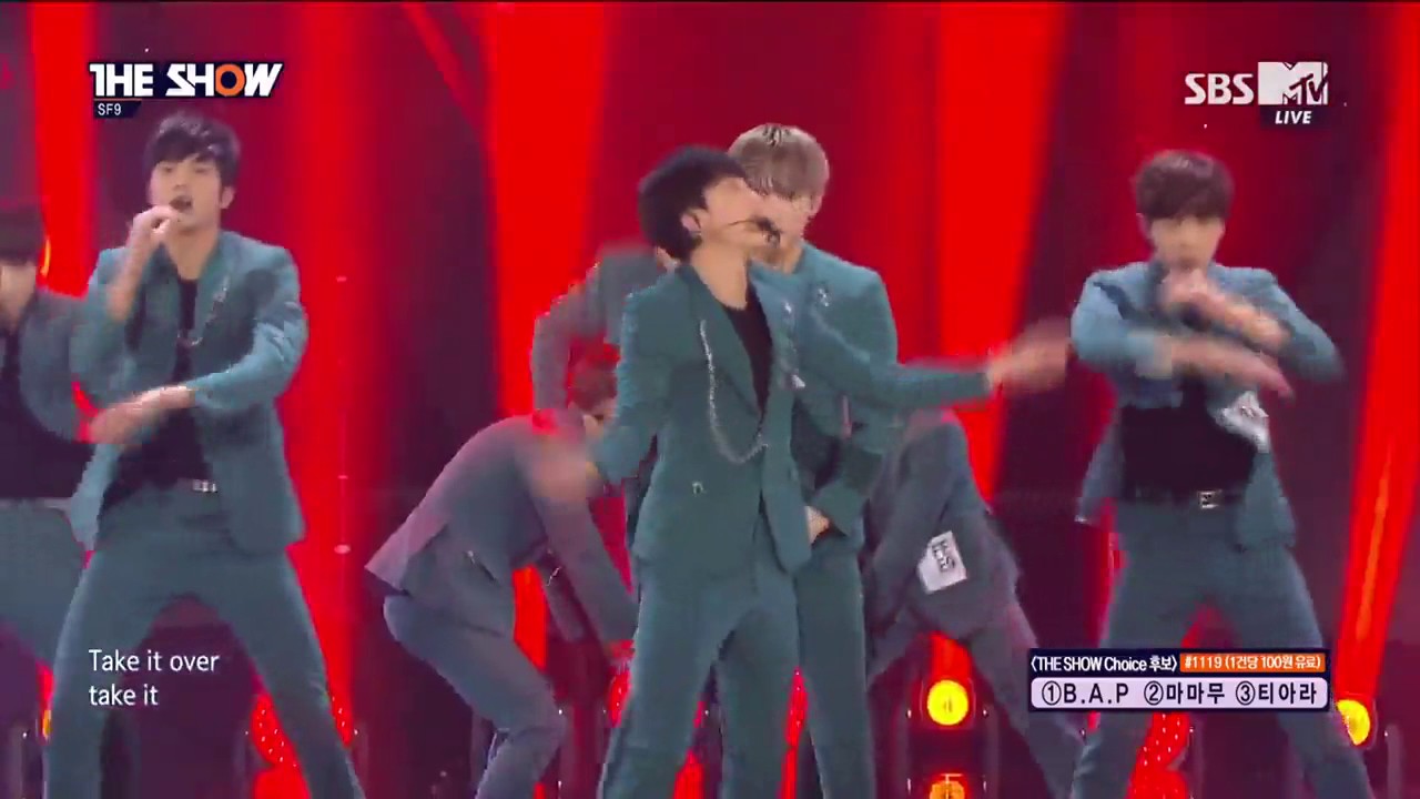 남성미로 K.O 시키는 파워풀한 무대! SF9 'K.O.' - YouTube