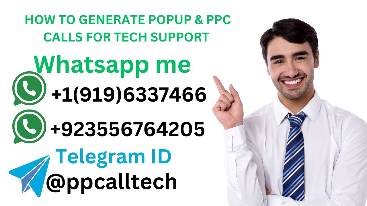 Create your own PPC calls for Genuine Tech support @ppcalltech HOW TO ...