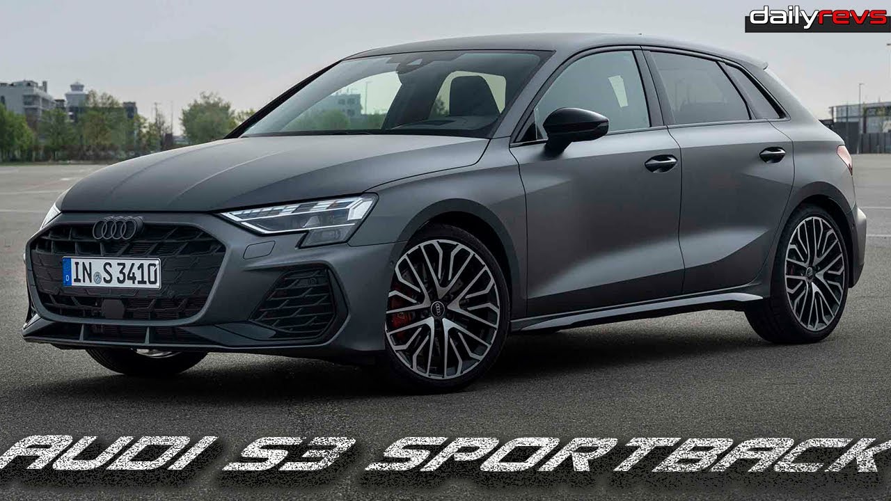 Audi S3 Sportback | Daytona Grey | Sporty Design Showcase Footage ...