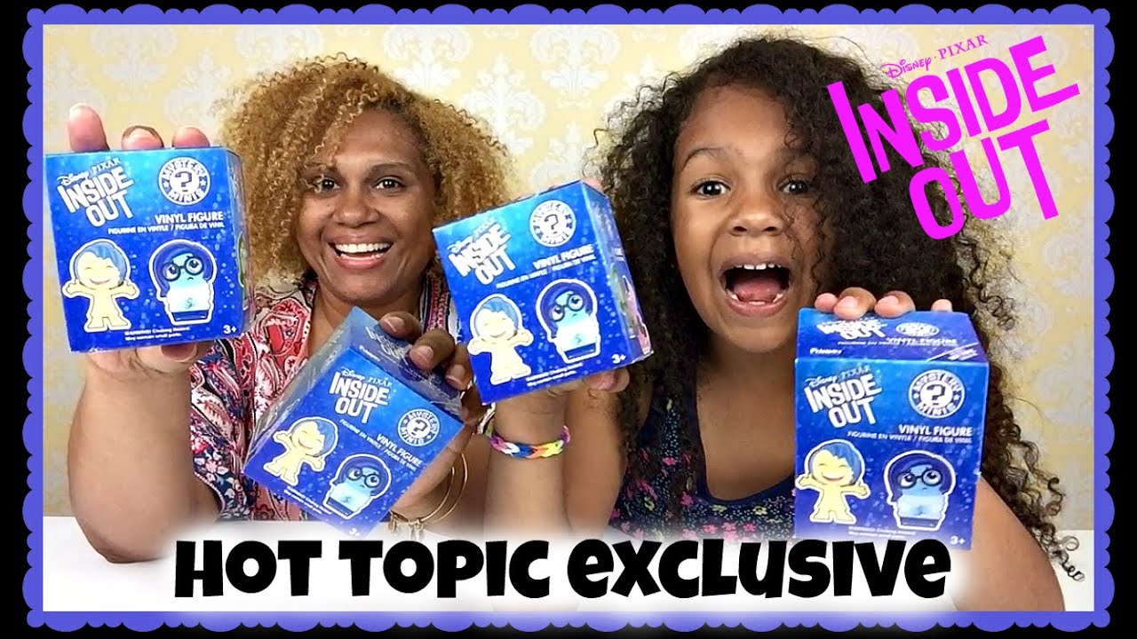 Inside Out Funko Mystery Minis ~ Hot Topic Exclusives!! - YouTube