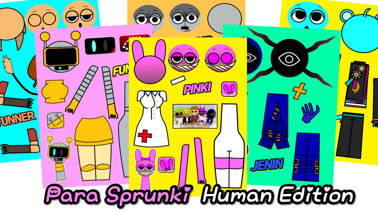 Incredibox Parasprunki Human Edition 🌕 인크레디박스 파라스프런키 휴먼 사람 에디션 - YouTube