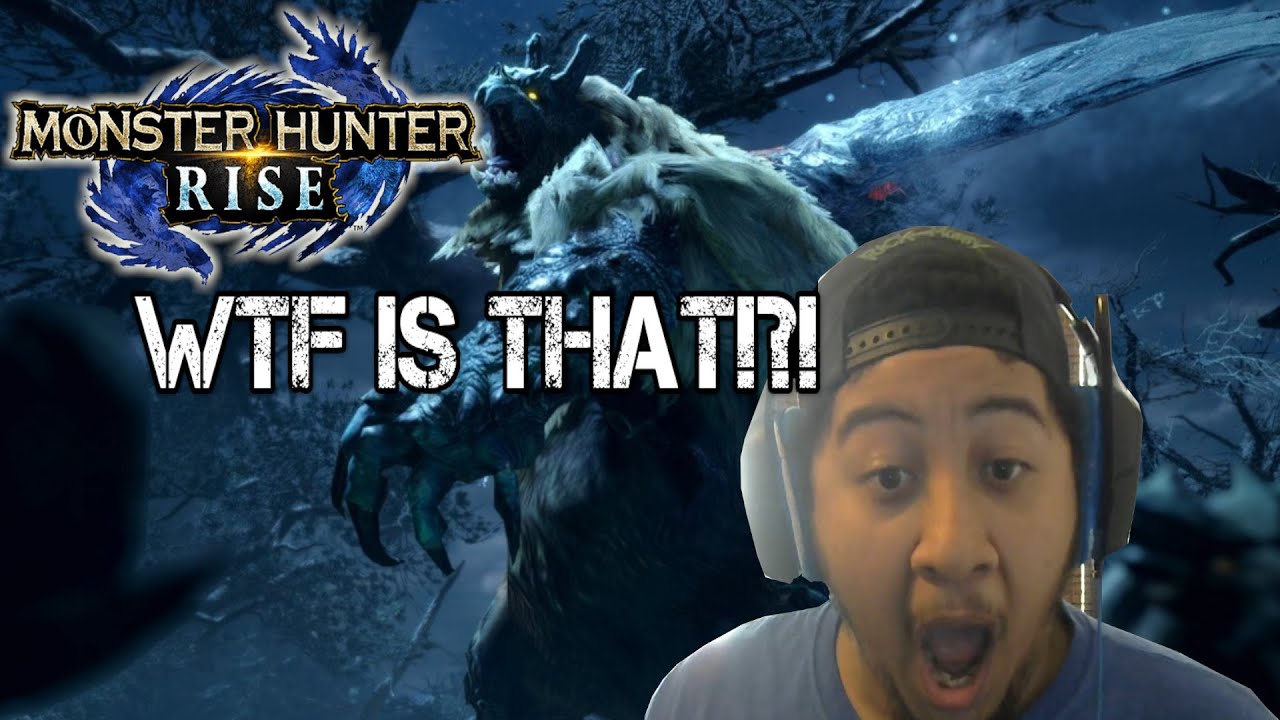 New Bear Monster!! | Monster Hunter Rise Wyvern Riding Trailer Reaction ...