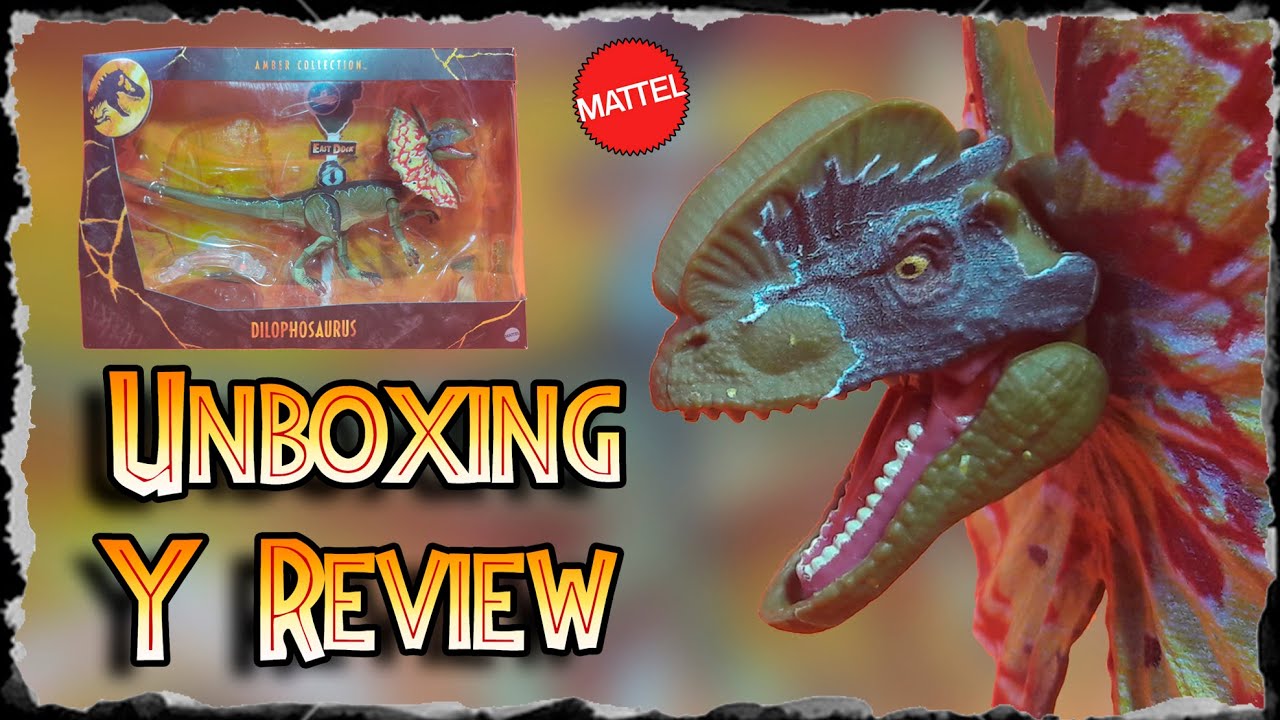 Unboxing y Review de Dilophosaurus Jurassic World: Amber Collection de ...