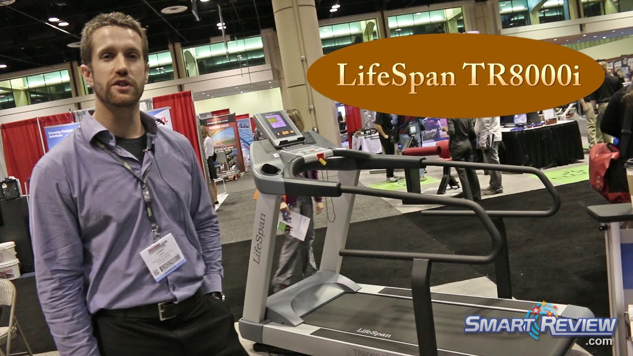 LifeSpanTR8000i Commercial Medical Treadmill | Fitness Expo | Negative ...