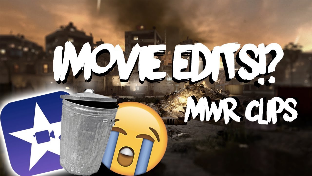 When you try to edit in Imovie. (trash edits) - YouTube