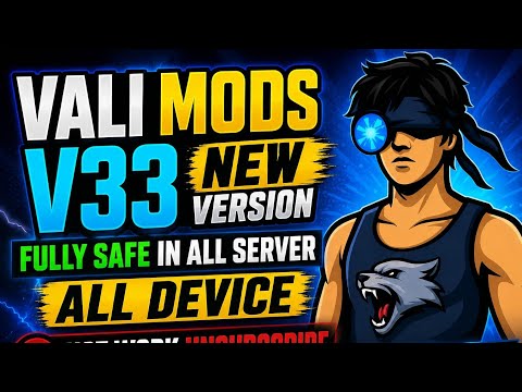VALI MODS V33 NEW UPDATE BODY HS + HOLOGRAM ANTI BAN 100% AMAN 
