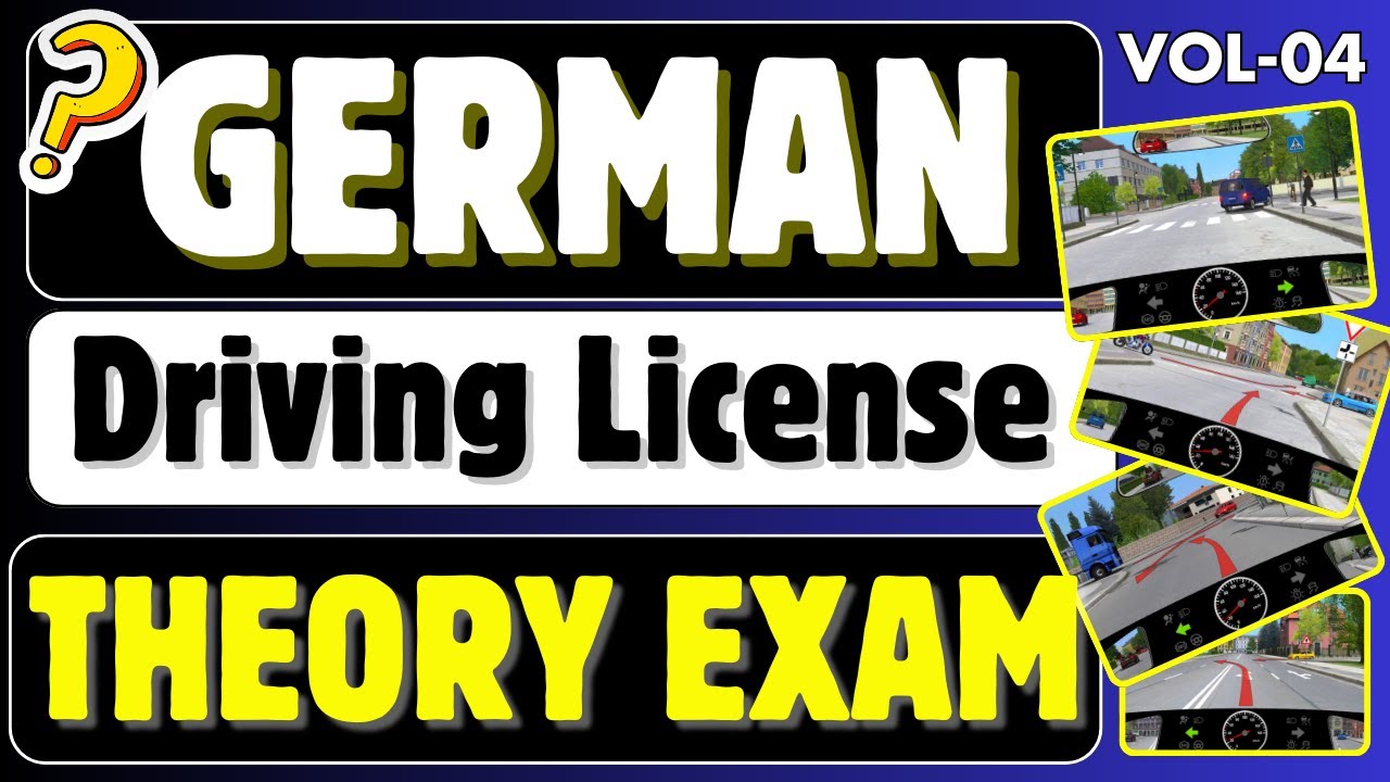 German Driving License Theory Exam - Picture Questions and Answers ...