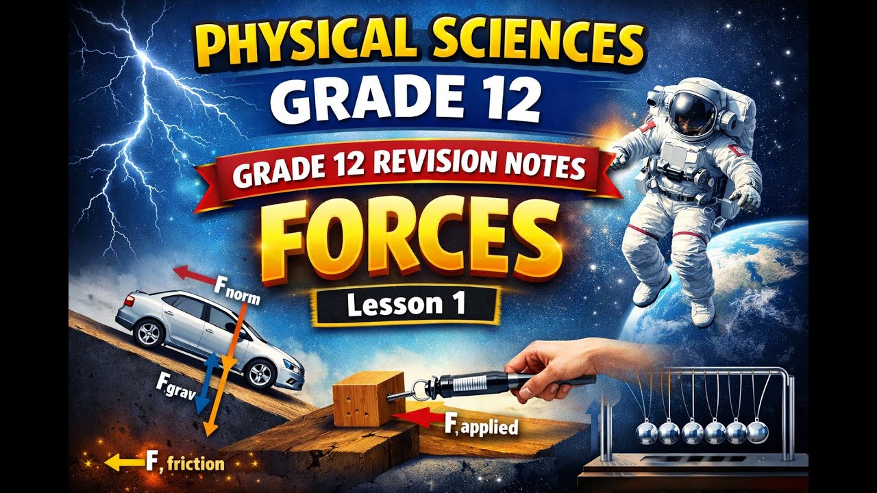 Physical Sciences Grade 12 – Forces Revision Notes - Lesson 1 ...