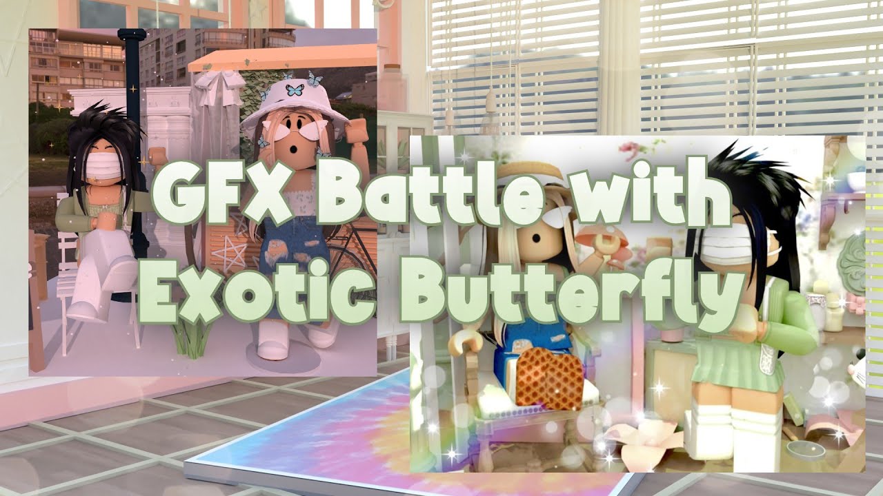GFX Battle with Exotic Butterfly!!! || GFX Battle #2 - YouTube
