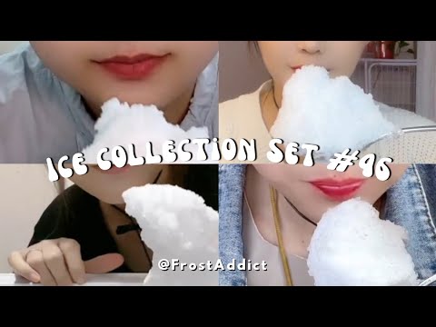 NEW/OLD WHITE ICE EATING ASMR MEGA COMPILATION | ONLY FRESH BITES 💎 ...