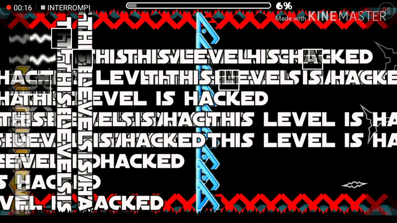 I found a strange level in Geometry dash - YouTube