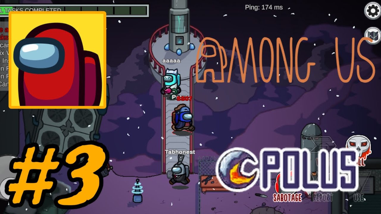 AMONG US Gameplay #3 Polus - YouTube