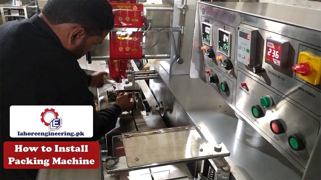 How to Install Packing Machine / Technical Features of Wrapping Machine ...