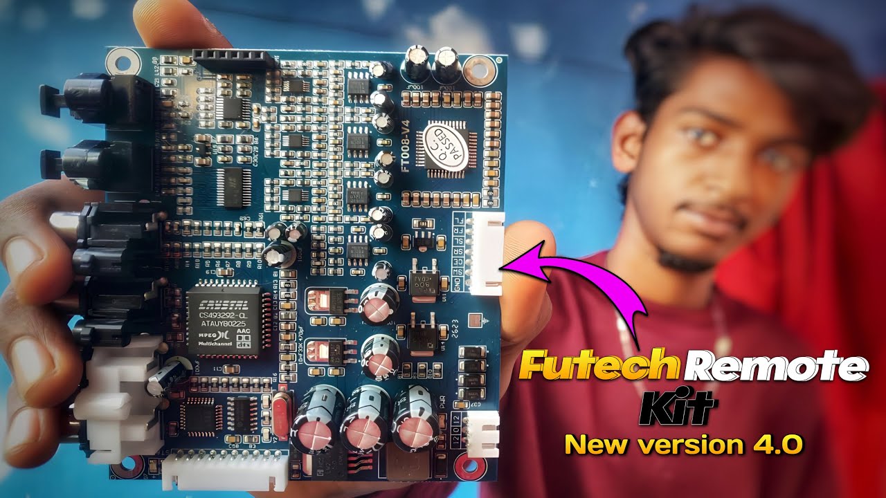 Futech 5.1 DSP remote kit | New Version 4 |DOLBY/DTS| in Telugu - YouTube